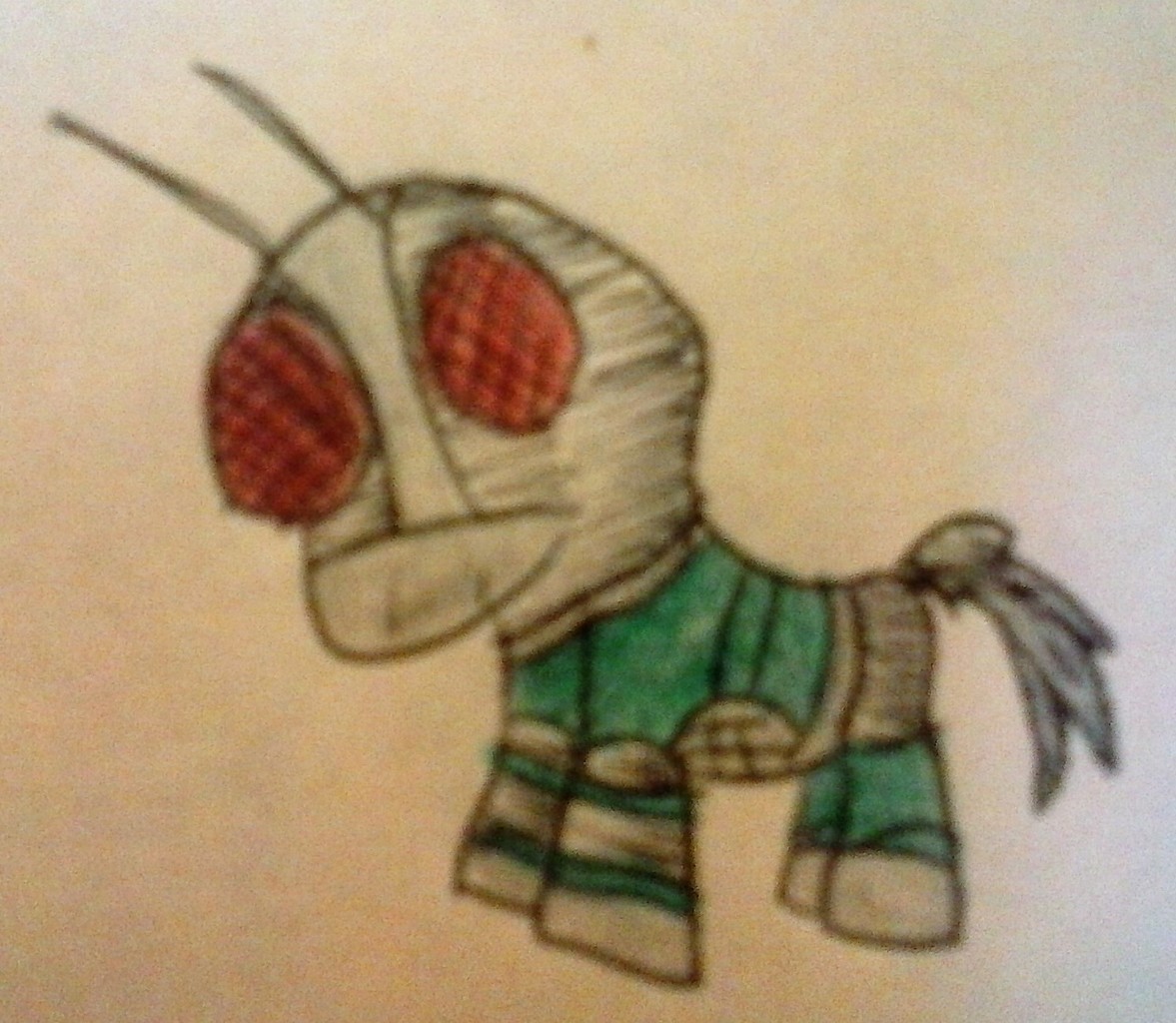 #2028429 - safe, artist:dex stewart, pony, dex stewart, kamen rider ...