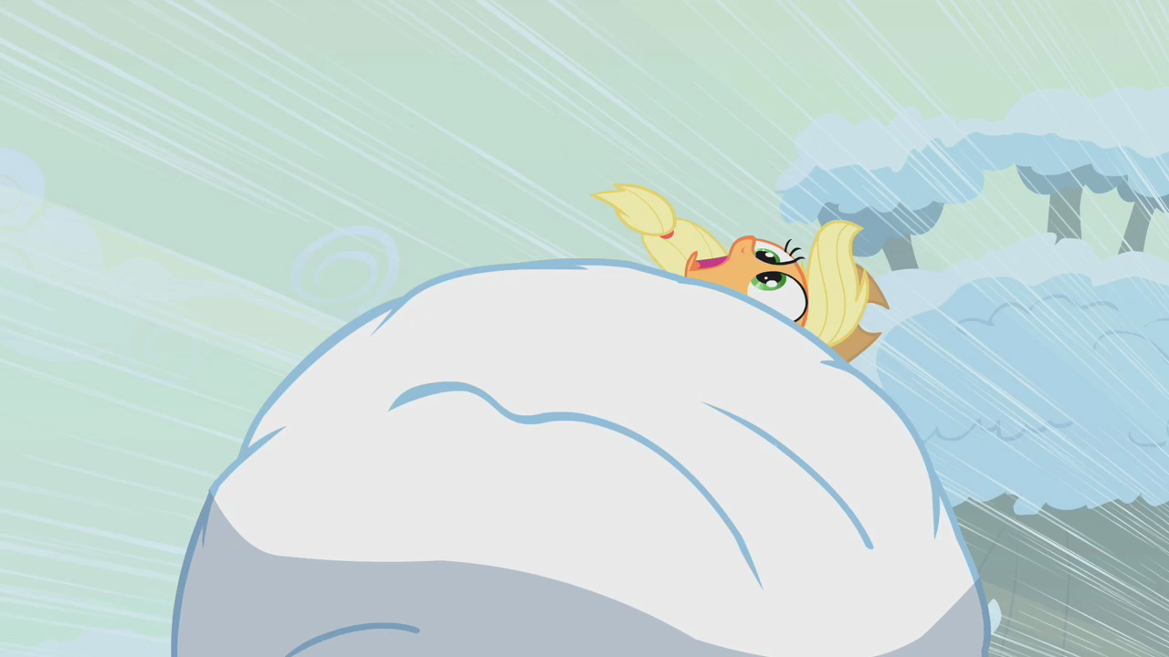 #2028535 - safe, screencap, applejack, pony, winter wrap up, female ...