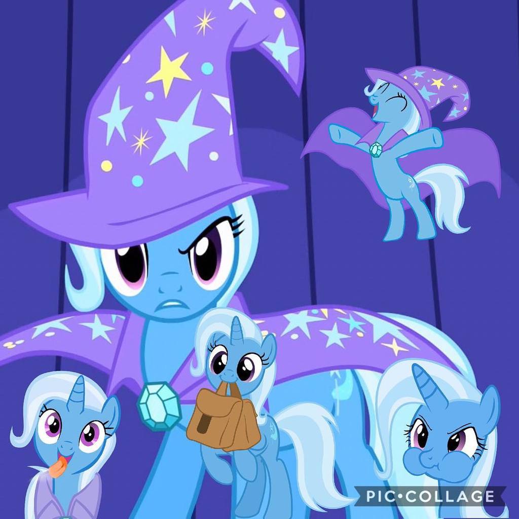 #2035999 - safe, trixie, pony, cape, clothes, collage, cute, diatrixes ...