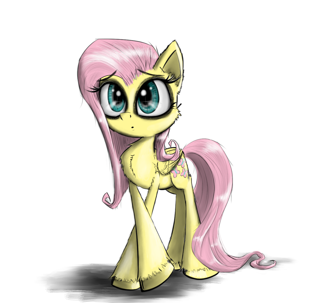 #2036196 - safe, artist:chopsticks, fluttershy, pegasus, pony, cheek ...