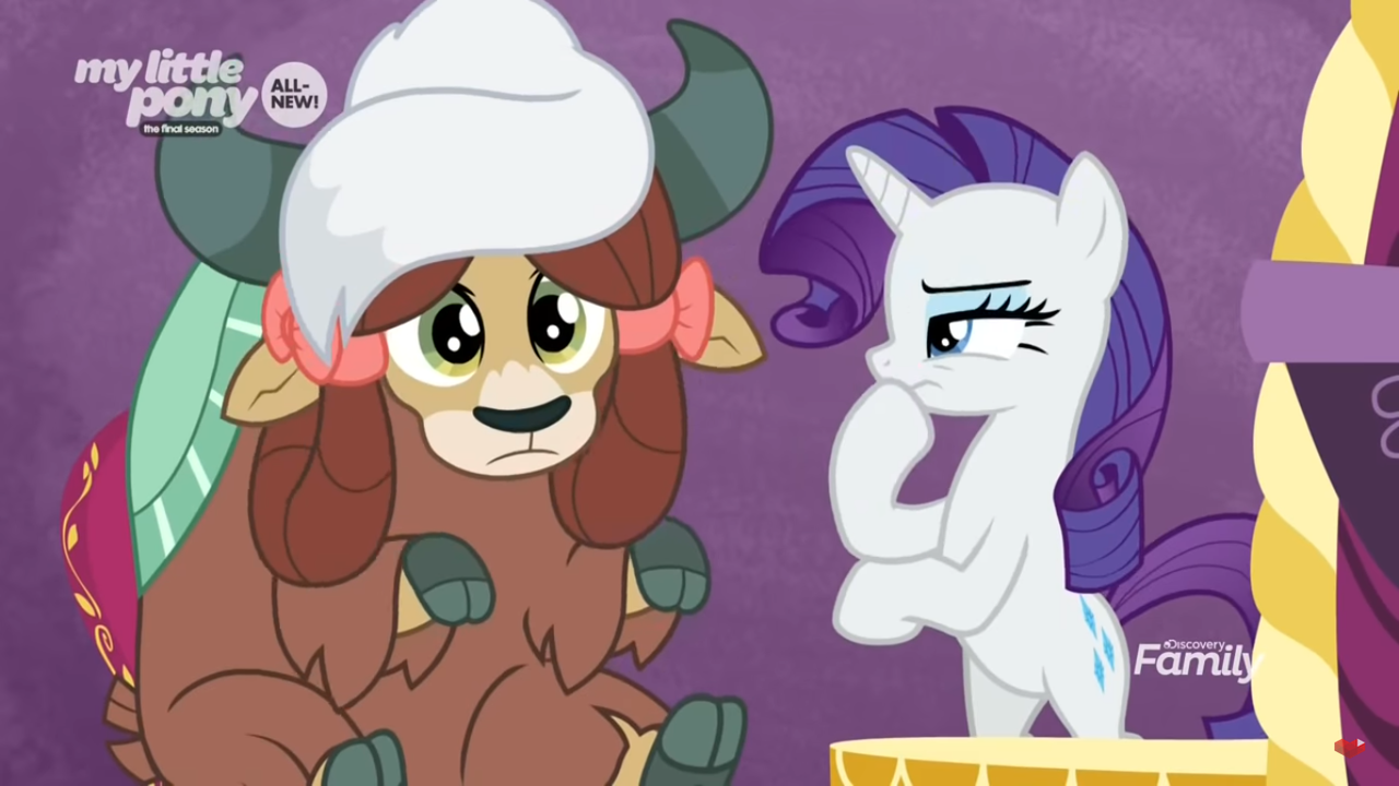 #2036908 - safe, screencap, opalescence, rarity, yona, cat, pony ...