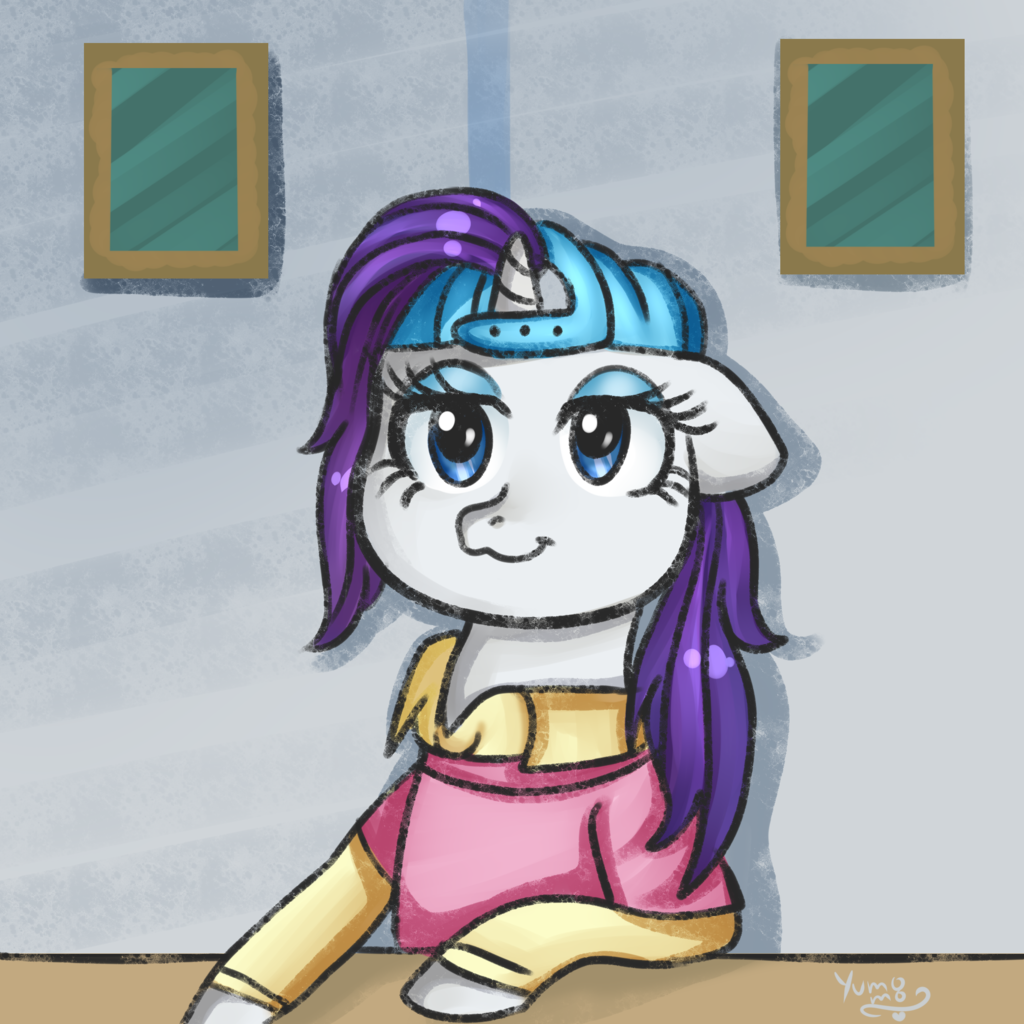 #2040758 - safe, artist:yumomochan, rarity, pony, unicorn, friendship ...