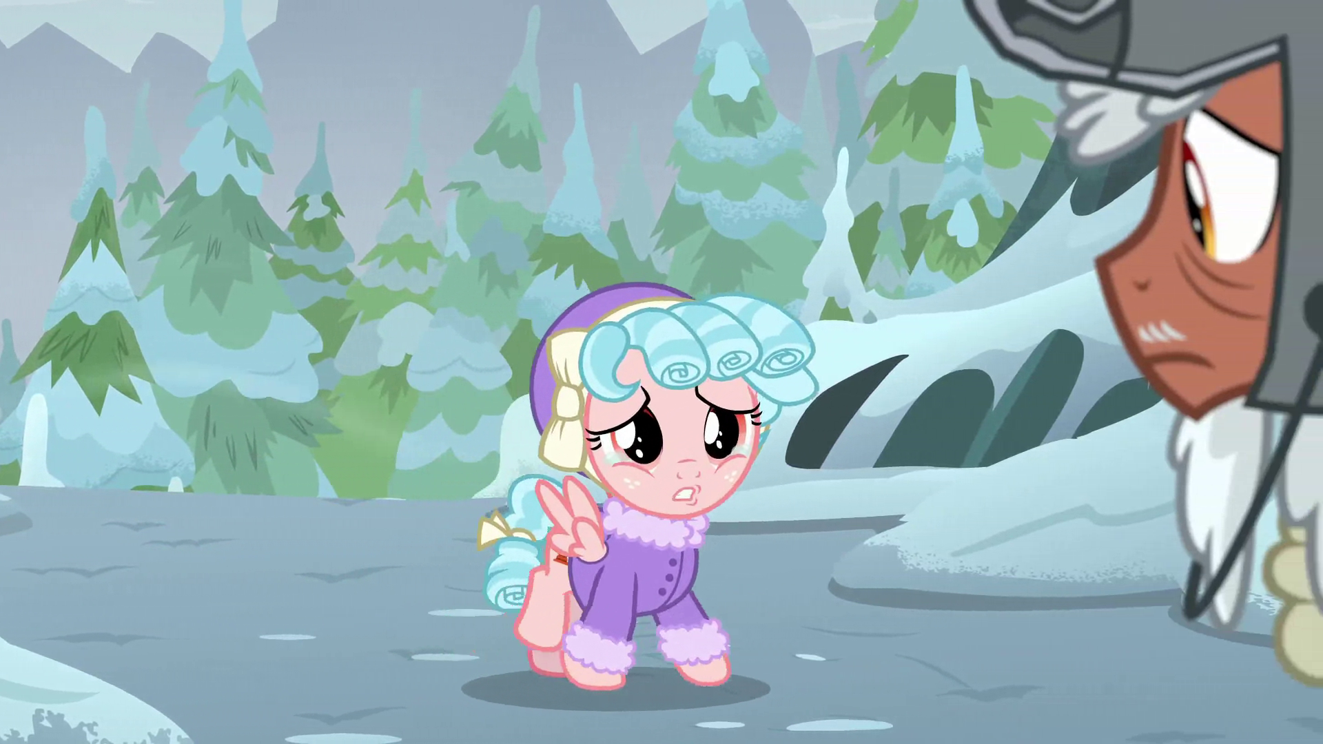 #2043230 - safe, screencap, cozy glow, rusty bucket, pegasus, pony ...