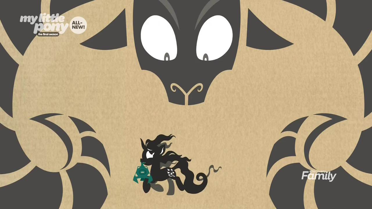 #2043713 - safe, screencap, grogar, gusty the great, pony, sheep ...