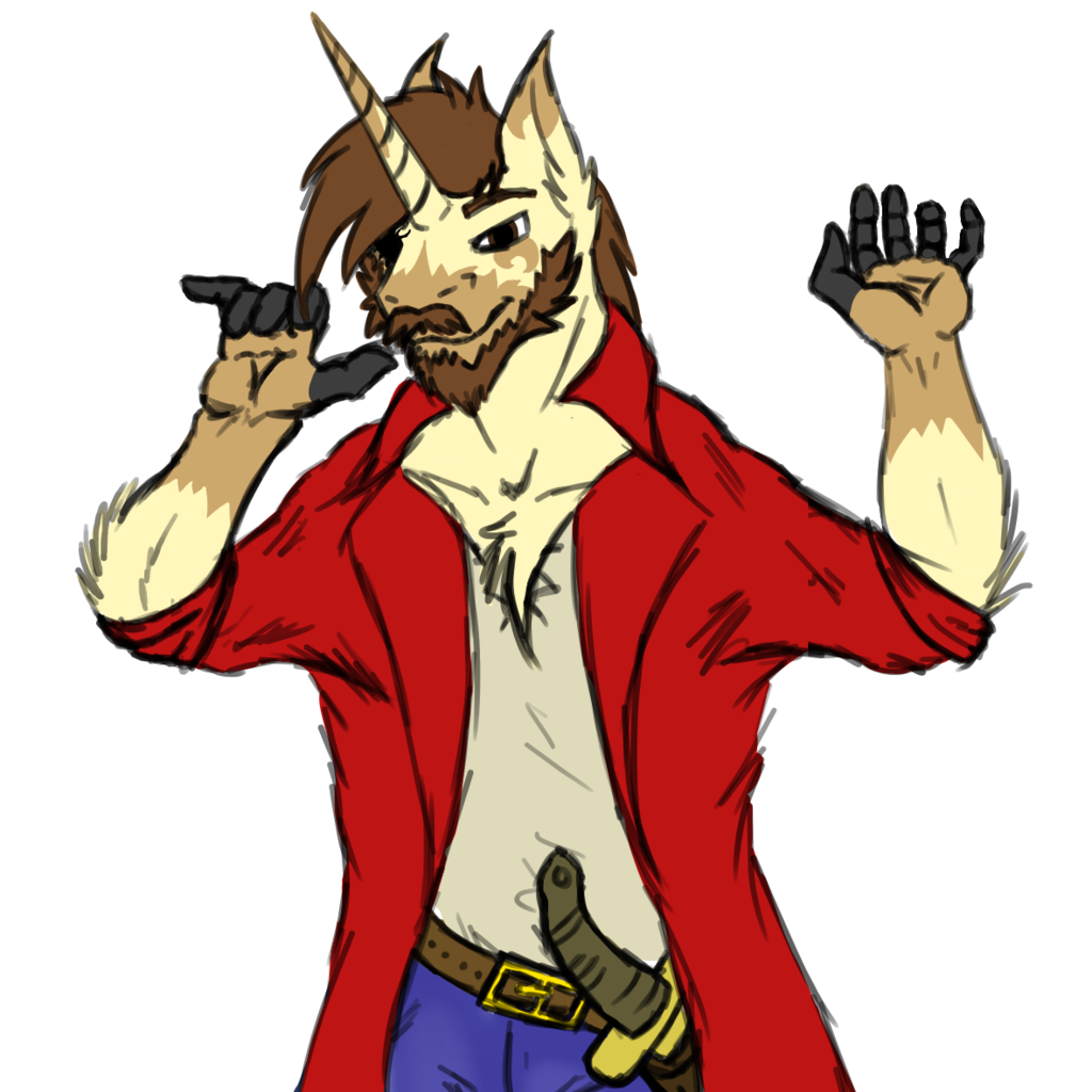 #2044634 - safe, artist:lambert, oc, oc only, oc:cyna stryda, unicorn ...