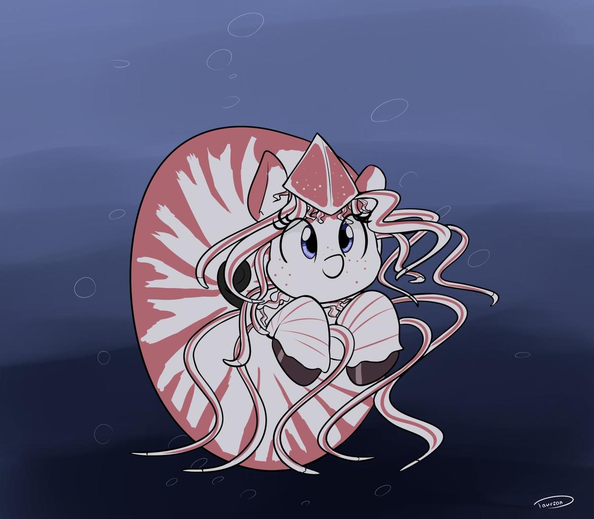 #2045590 - safe, artist:taurson, oc, oc only, oc:nautila, nautilus, nautilus pony, original ...