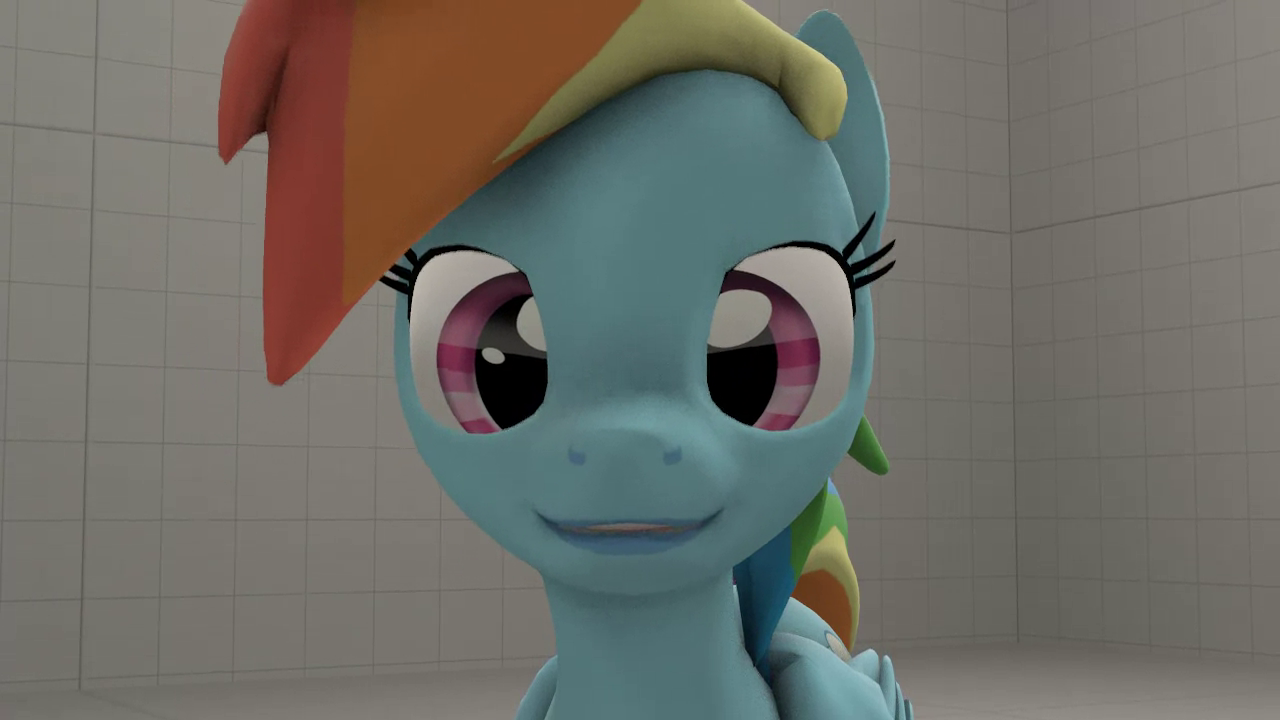 #2049449 - semi-grimdark, artist:blueblaze95, apple bloom, rainbow dash ...