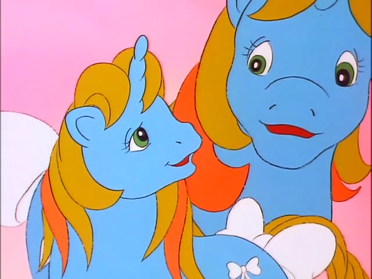 #2049976 - safe, screencap, baby ribbon, ribbon (g1), pony, unicorn, g1 ...