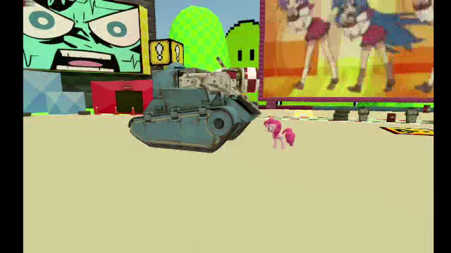 #2051349 - safe, pinkie pie, earth pony, pony, g4, 3d, animated, bomb ...