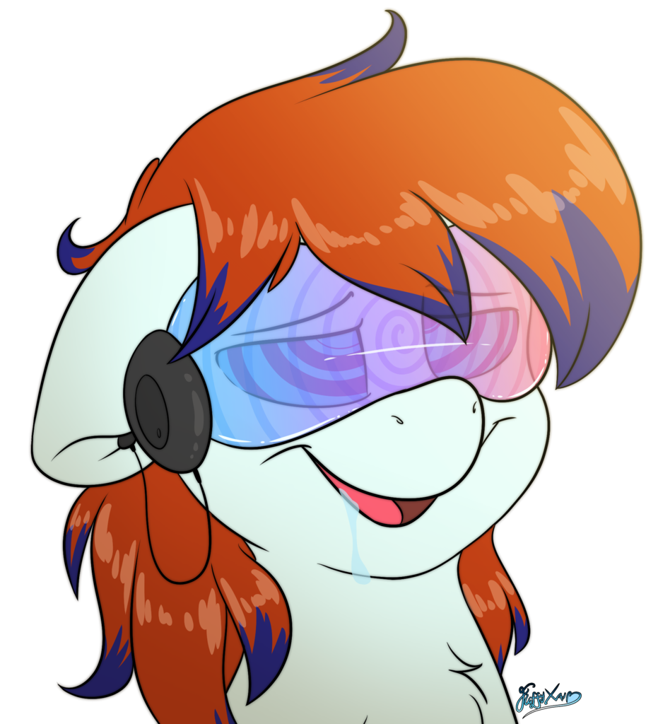 #2054233 - safe, artist:fluffyxai, oc, oc:twinwing, pony, brainwashing ...