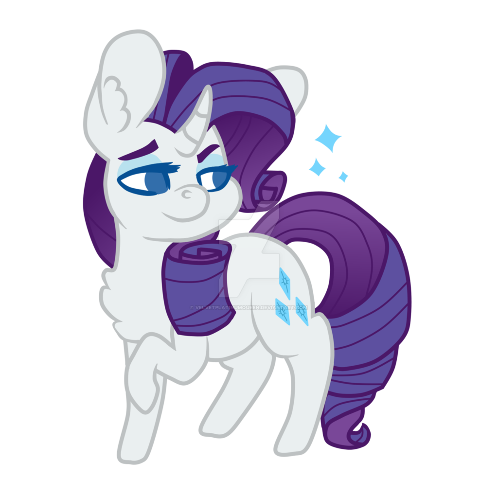 #2054668 - safe, artist:velvetplatinumqueen, rarity, pony, unicorn, g4 ...