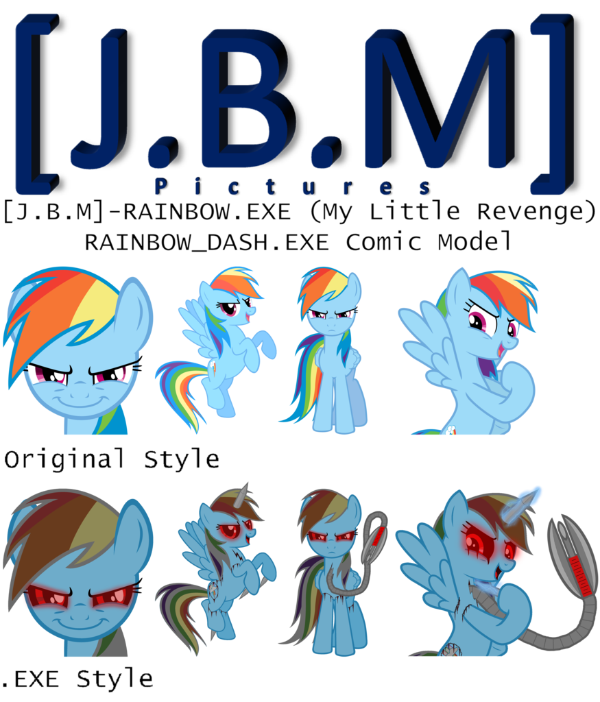 #2032090 - grimdark, artist:[j.b.m], rainbow dash, oc, oc:rainbow_dash ...