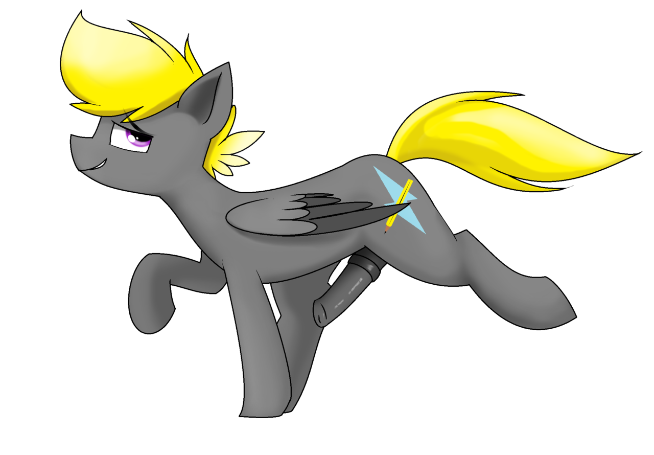 #2033707 - explicit, artist:pencil bolt, oc, oc only, oc:pencil bolt, pegasus, pony, galloping ...