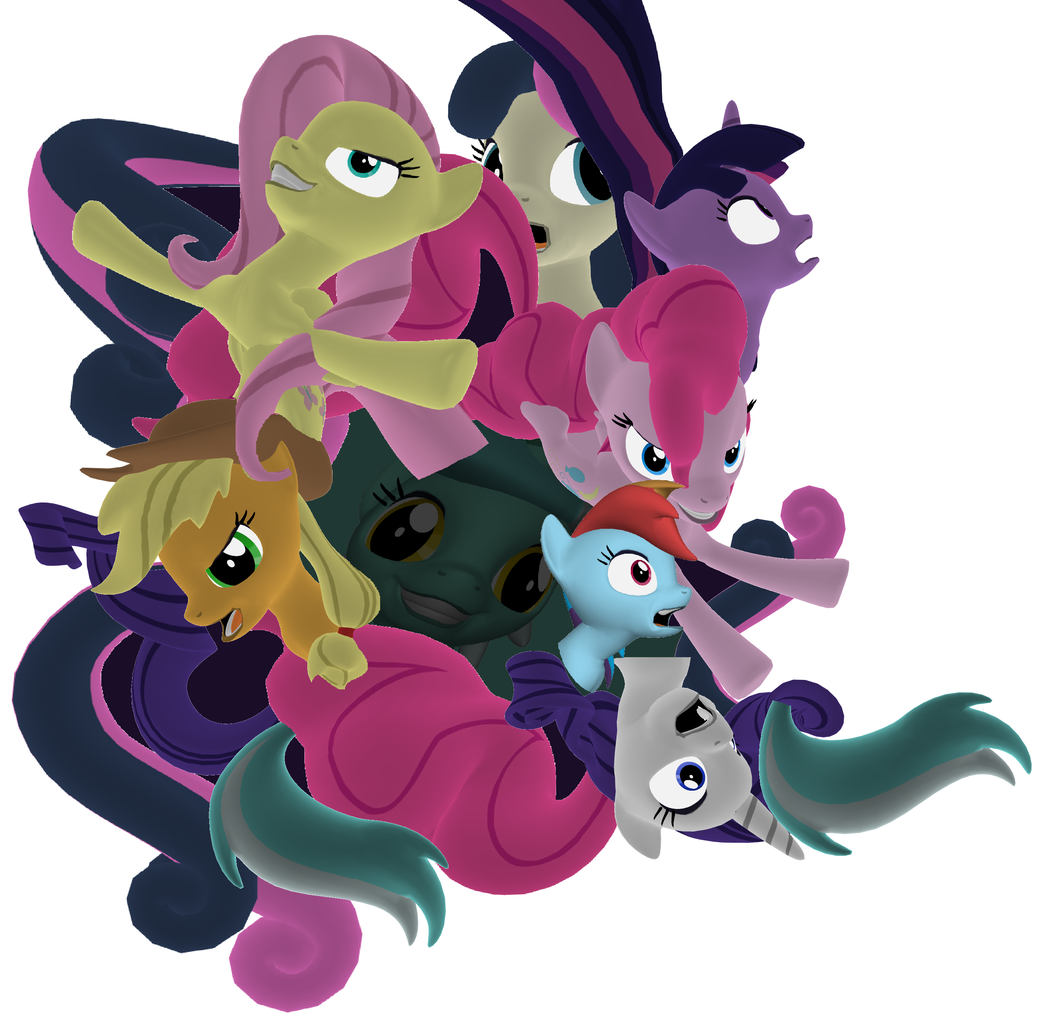 #2033833 - safe, applejack, bon bon, fluttershy, lyra heartstrings ...