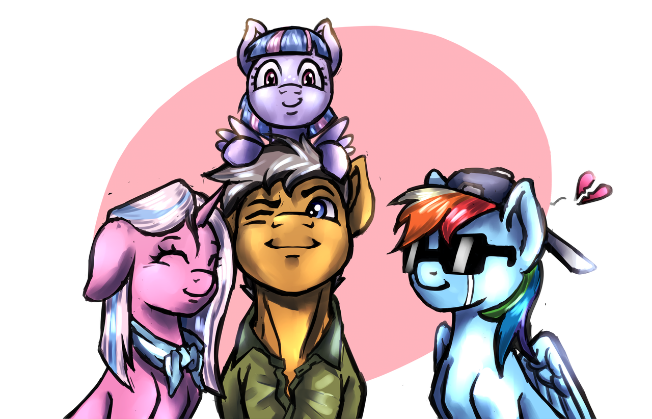 #2055340 - safe, artist:brother-lionheart, clear sky, quibble pants ...