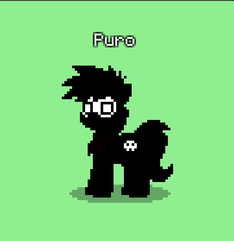 #2055342 - safe, earth pony, pony, pony town, changed (game), pixel art ...