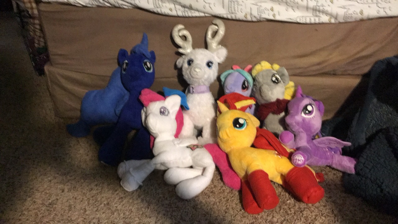 #2064670 - safe, artist:olyfactory, derpy hooves, flitter, princess ...