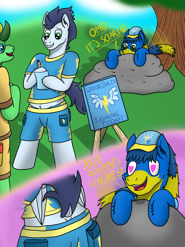 #2065664 - suggestive, artist:tacomytaco, soarin', oc, oc:jayden, oc ...