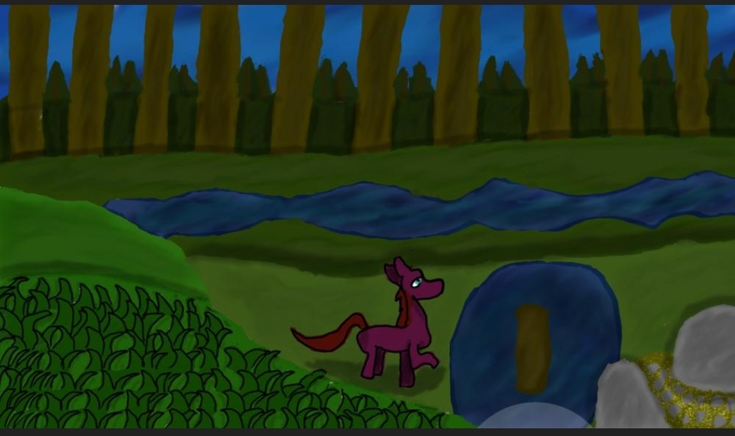 #2070059 - safe, artist:maydrock, oc, oc only, earth pony, pony, forest ...