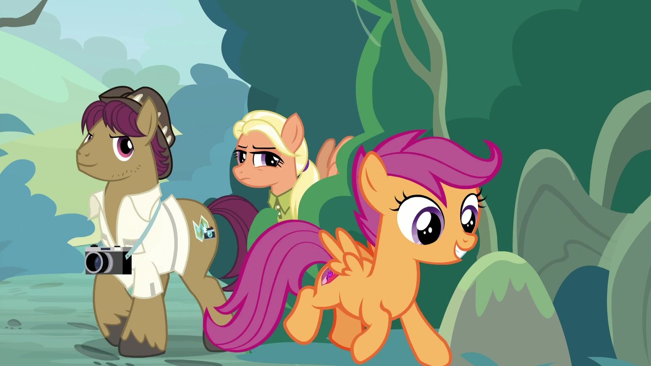 #2070865 - safe, screencap, mane allgood, scootaloo, snap shutter ...