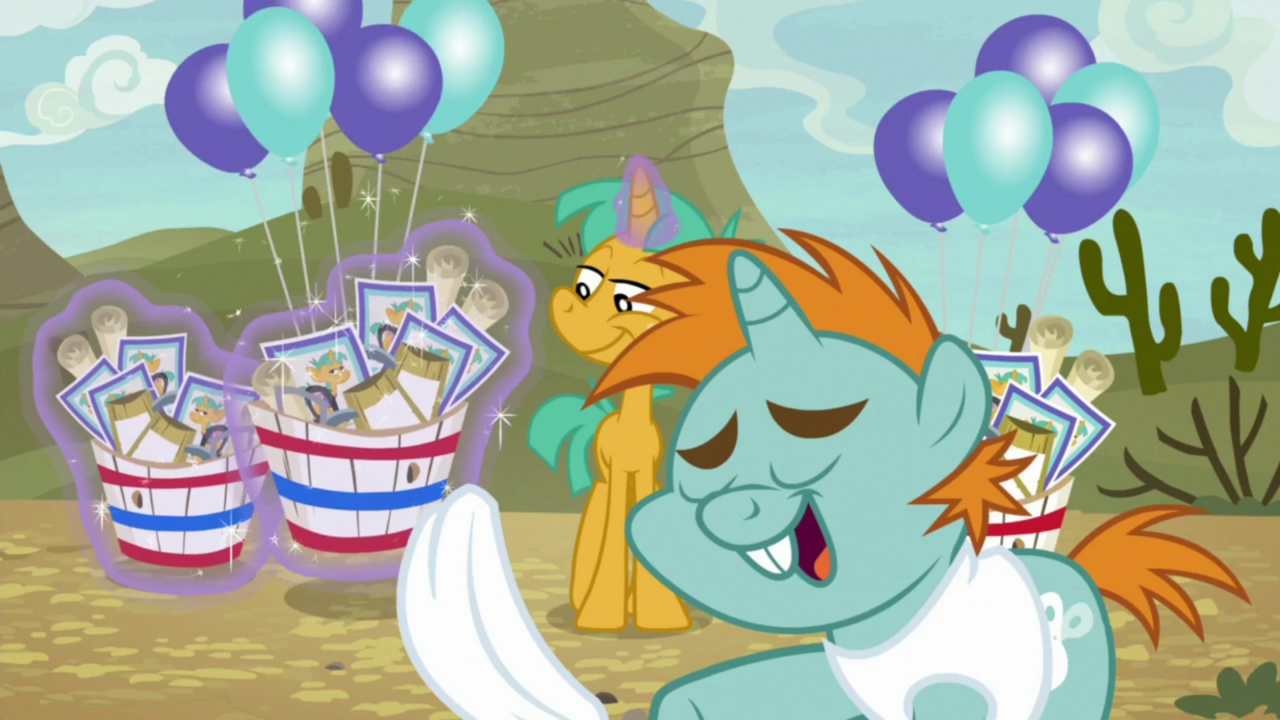 #2071378 - safe, screencap, snails, snips, pony, unicorn, common ground ...