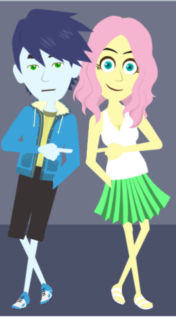 #2072419 - safe, artist:jawsandgumballfan24, fluttershy, soarin ...