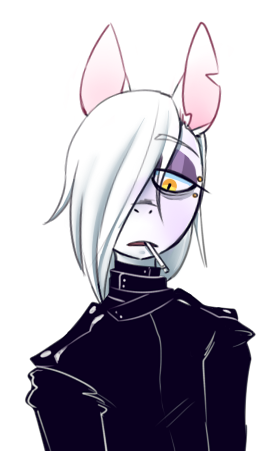 #2076772 - safe, artist:redxbacon, oc, oc only, oc:rubber bunny, anthro ...