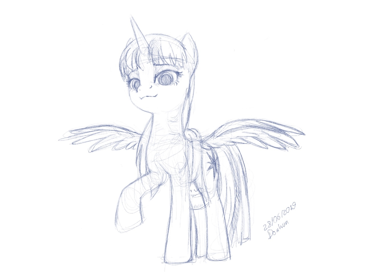 #2077318 - safe, artist:doxhun, twilight sparkle, alicorn, pony ...