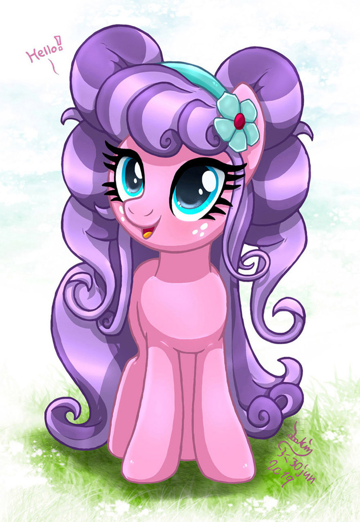 #2079625 - safe, artist:joakaha, petunia petals, earth pony, pony, g4 ...