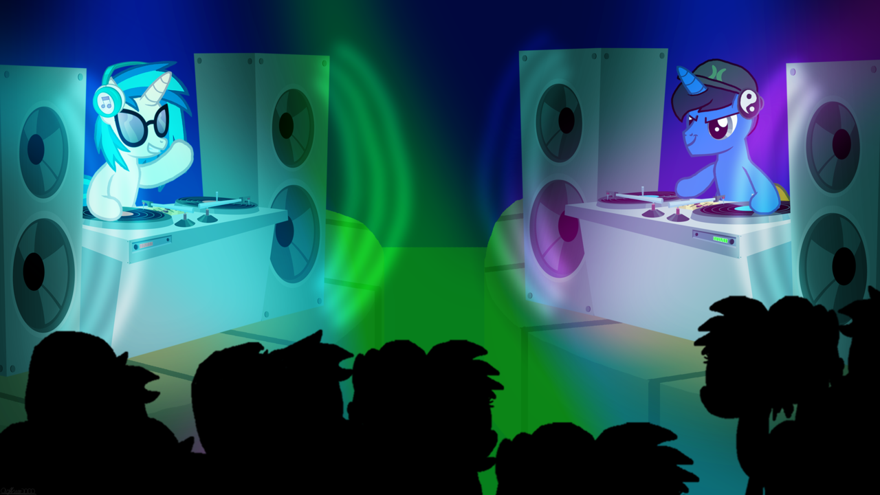 #2059362 - safe, artist:agkandphotomaker2000, dj pon-3, vinyl scratch ...