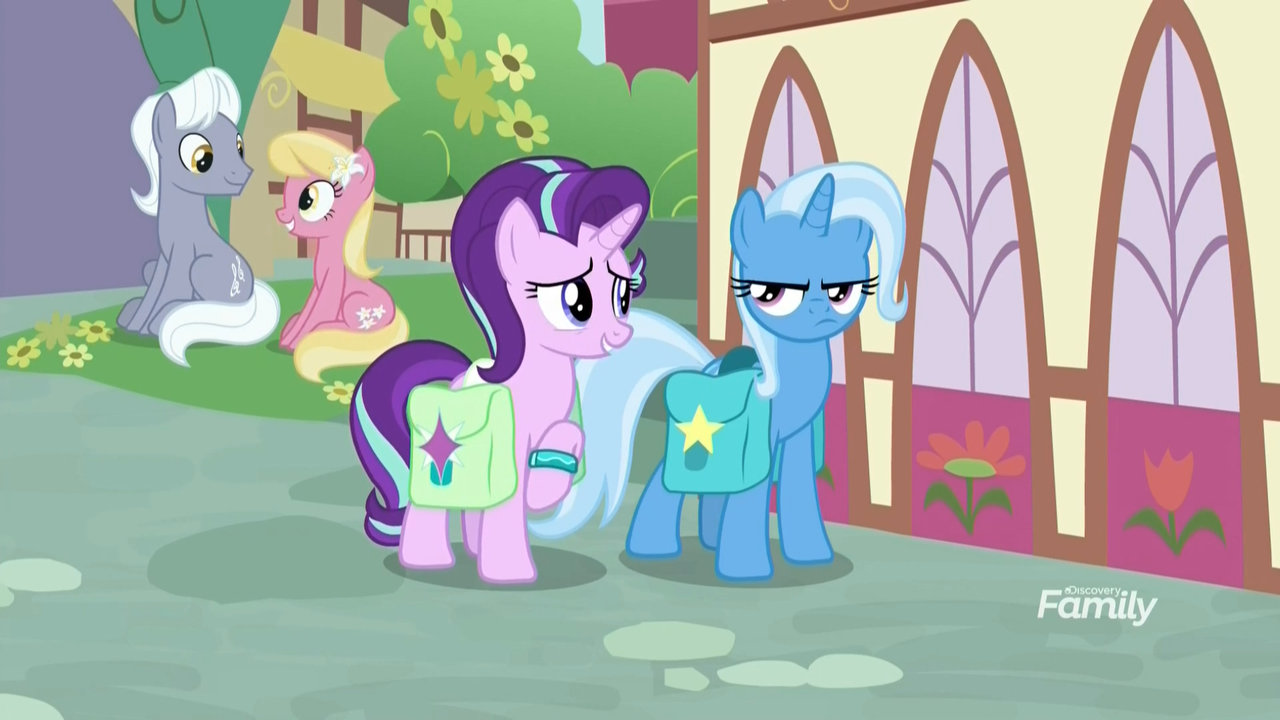 #2060734 - safe, screencap, lily, lily valley, royal riff, starlight ...