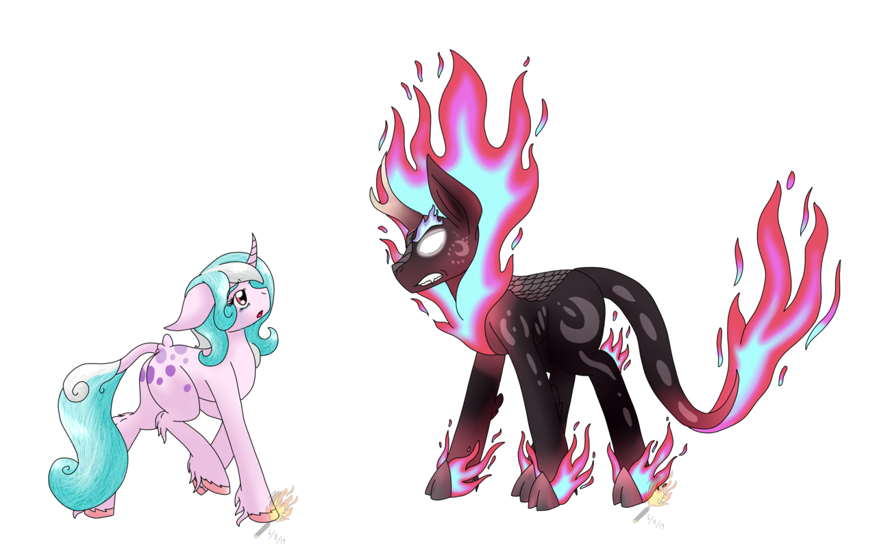 #2061162 - safe, artist:midnightfire1222, oc, oc only, oc:aine, oc ...