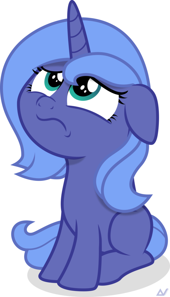 #2061268 - safe, artist:arifproject, princess luna, pony, going to seed ...