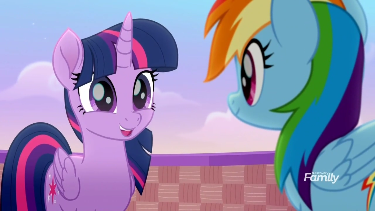 #2080485 - safe, screencap, rainbow dash, twilight sparkle, alicorn ...