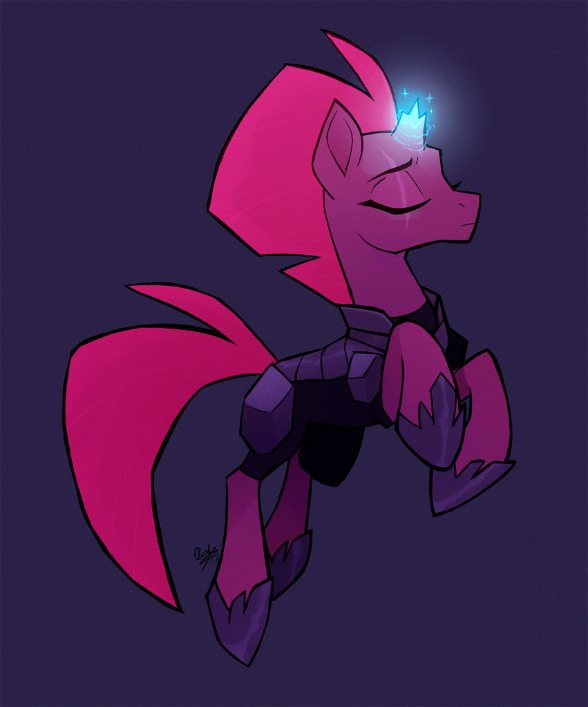 #2089686 - safe, artist:rollingrabbit, tempest shadow, pony, unicorn ...