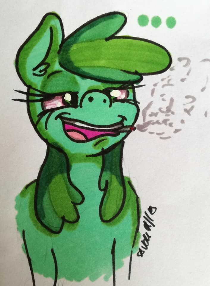 #2089972 - safe, artist:valemjj, oc, oc:stoney poney, earth pony, pony ...