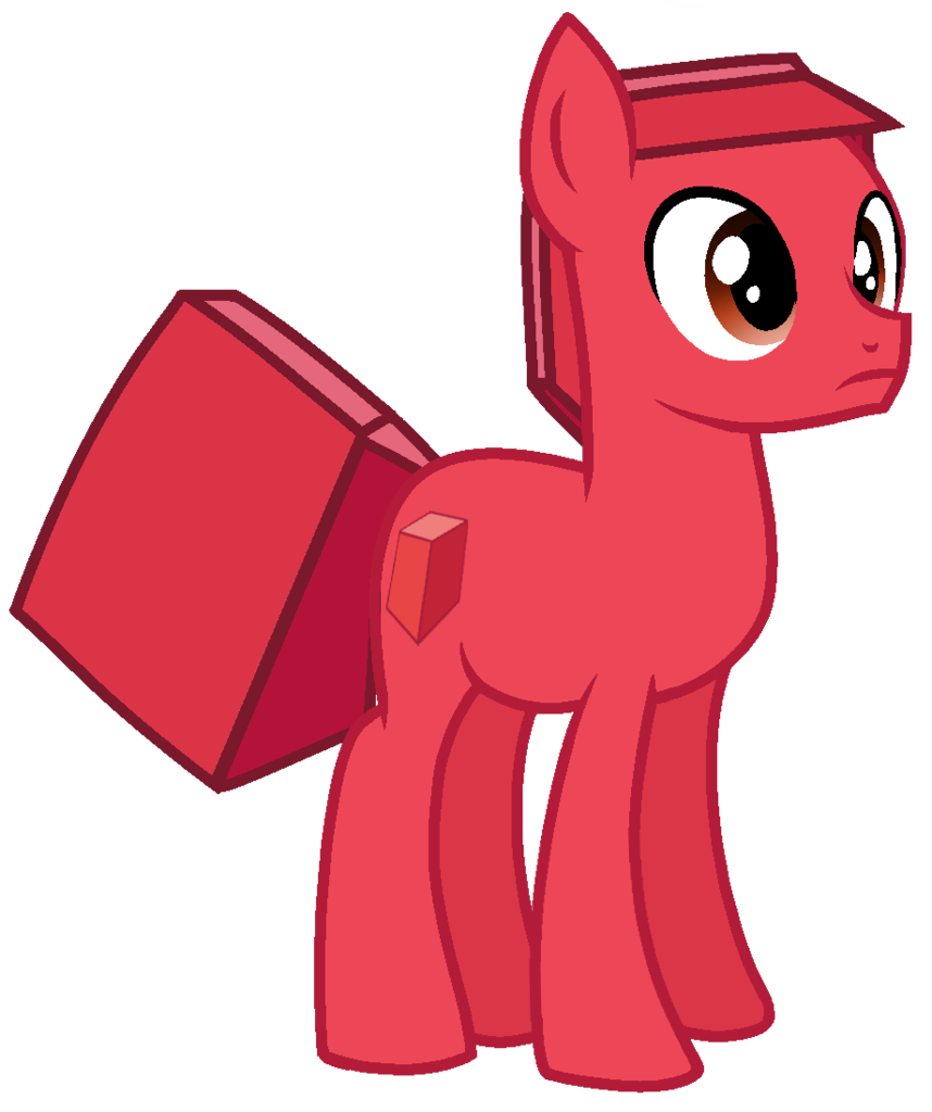 #2091253 - safe, artist:rainbow eevee, earth pony, object pony ...