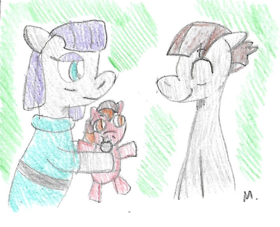 #2091498 - safe, artist:ptitemouette, boulder (g4), maud pie, mudbriar ...