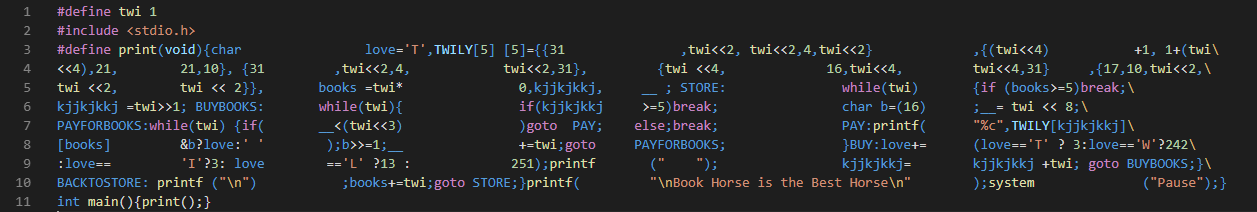 #2093584 - safe, artist:mu_guang_138, ascii, bookhorse, c (language ...
