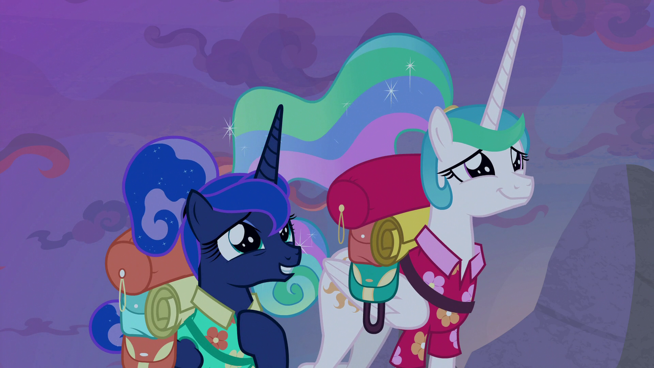 #2094865 - safe, screencap, princess celestia, princess luna, alicorn ...