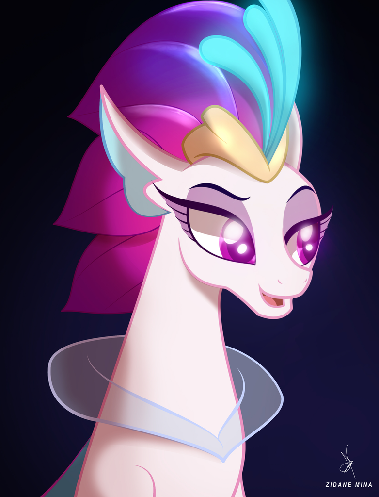 #2096080 - safe, artist:zidanemina, queen novo, seapony (g4), g4, my ...