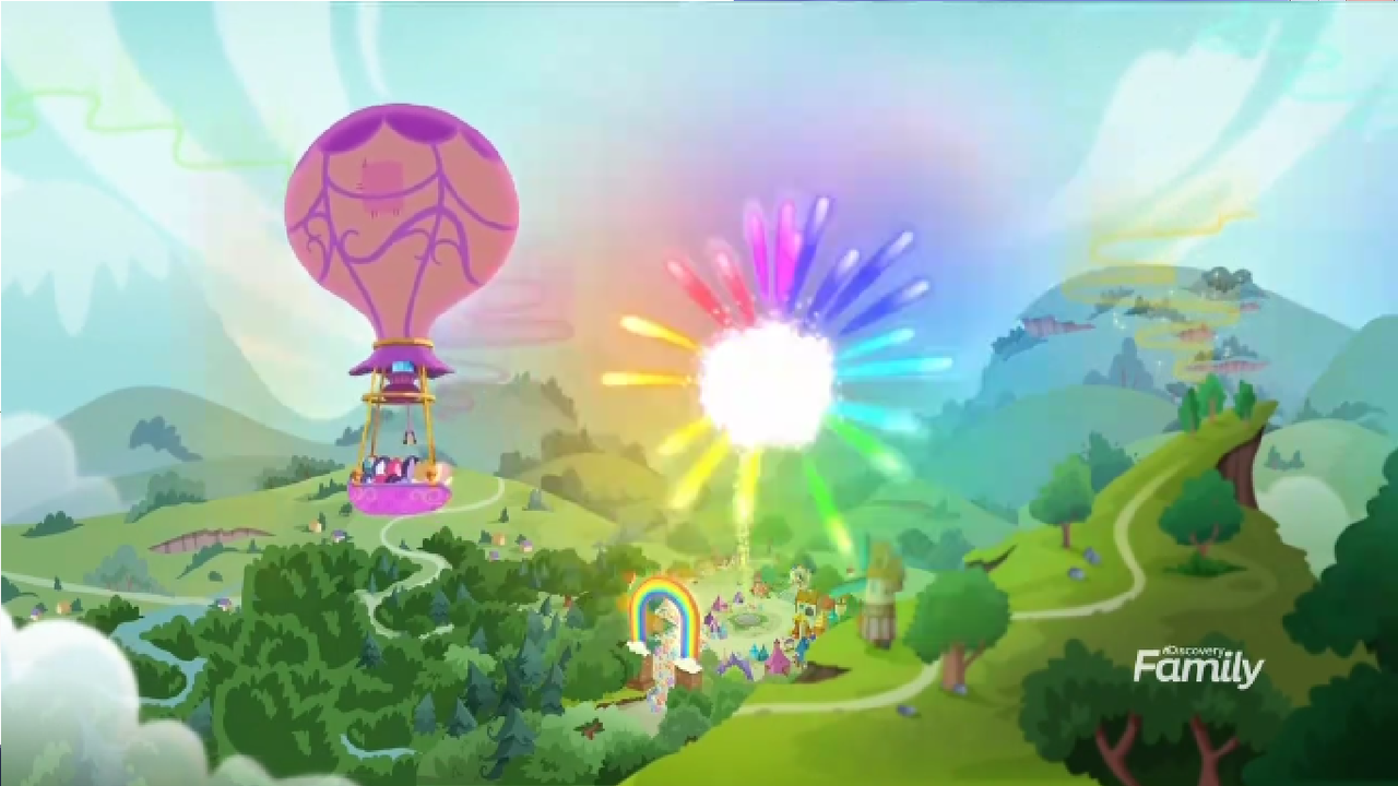 #2081619 - safe, screencap, applejack, fluttershy, pinkie pie, rainbow ...