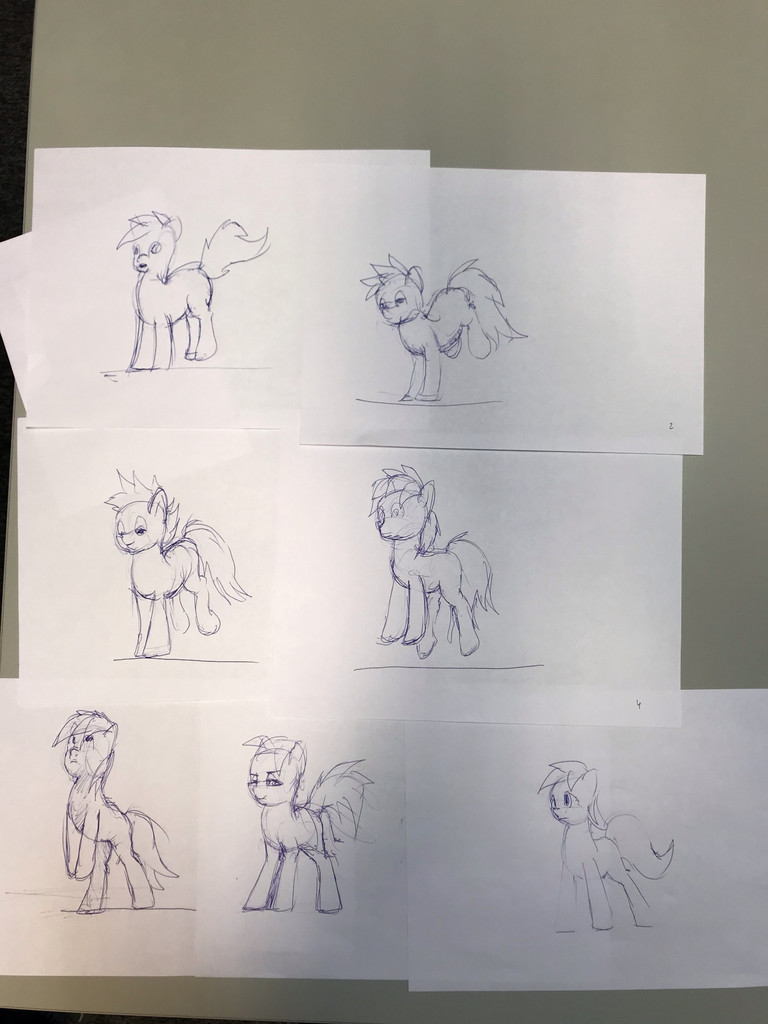 #2099182 - safe, artist:xbi, earth pony, pony, ballpoint pen, generic ...