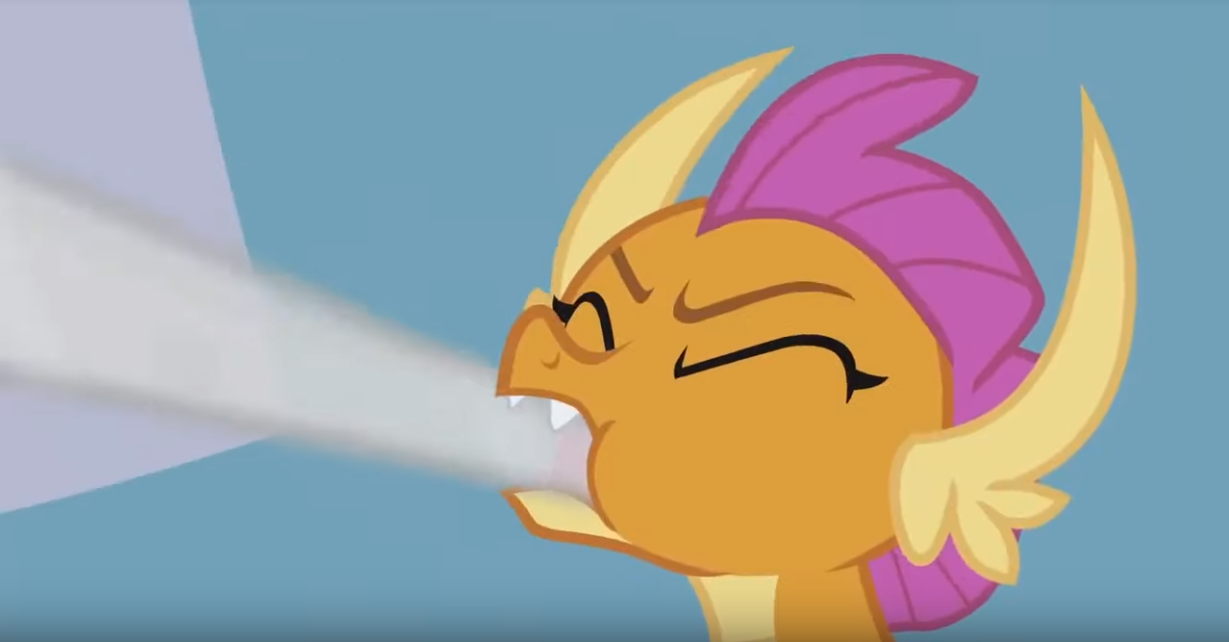 #2099941 - safe, screencap, smolder, dragon, 2 4 6 greaaat, breath ...