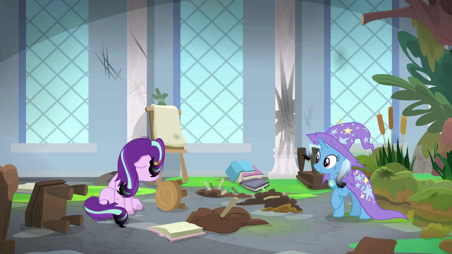 #2100137 - safe, screencap, starlight glimmer, trixie, pony, a horse ...