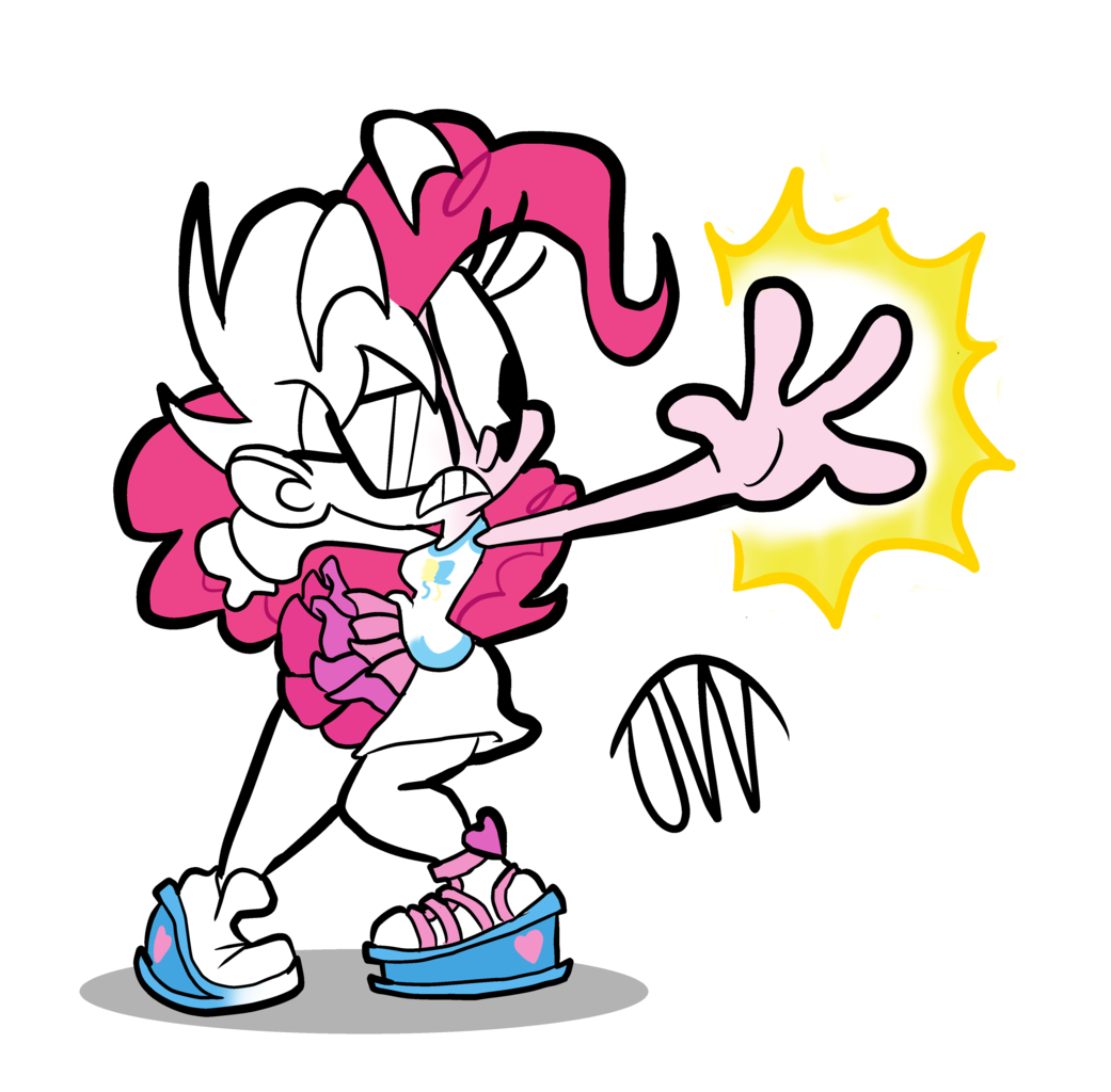 #2100391 - safe, artist:joeywaggoner, pinkie pie, oc, oc:da-fuze, human ...