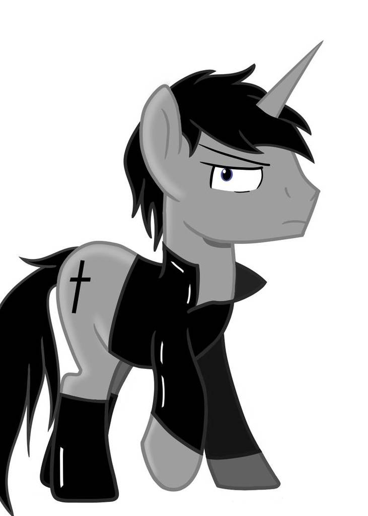 #2100436 - safe, artist:ruchiyoto, edit, oc, oc:black cross, pony ...