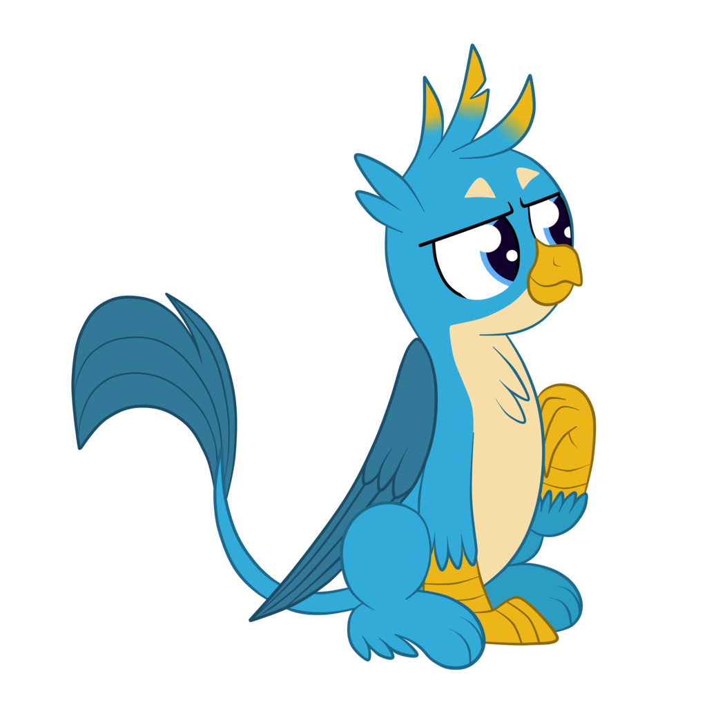 #2100486 - safe, artist:squipycheetah, gallus, griffon, g4, chest fluff ...