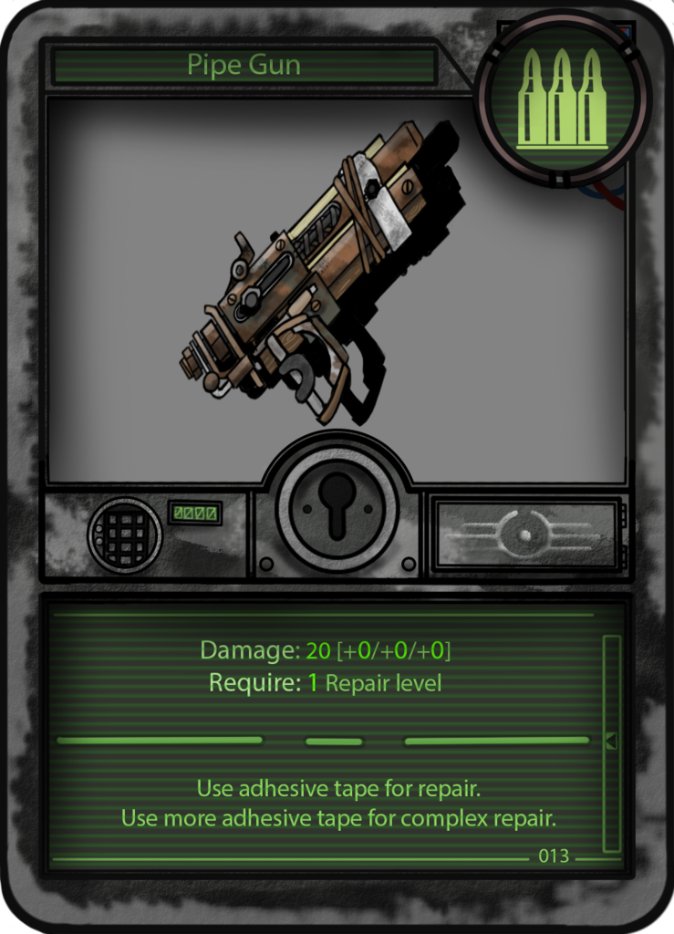 #2100533 - safe, artist:devorierdeos, fallout equestria, gun, handgun ...