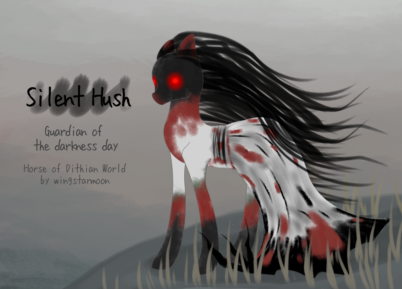 #2101035 - safe, artist:wingstarmoon, oc, oc only, earth pony, ghost ...